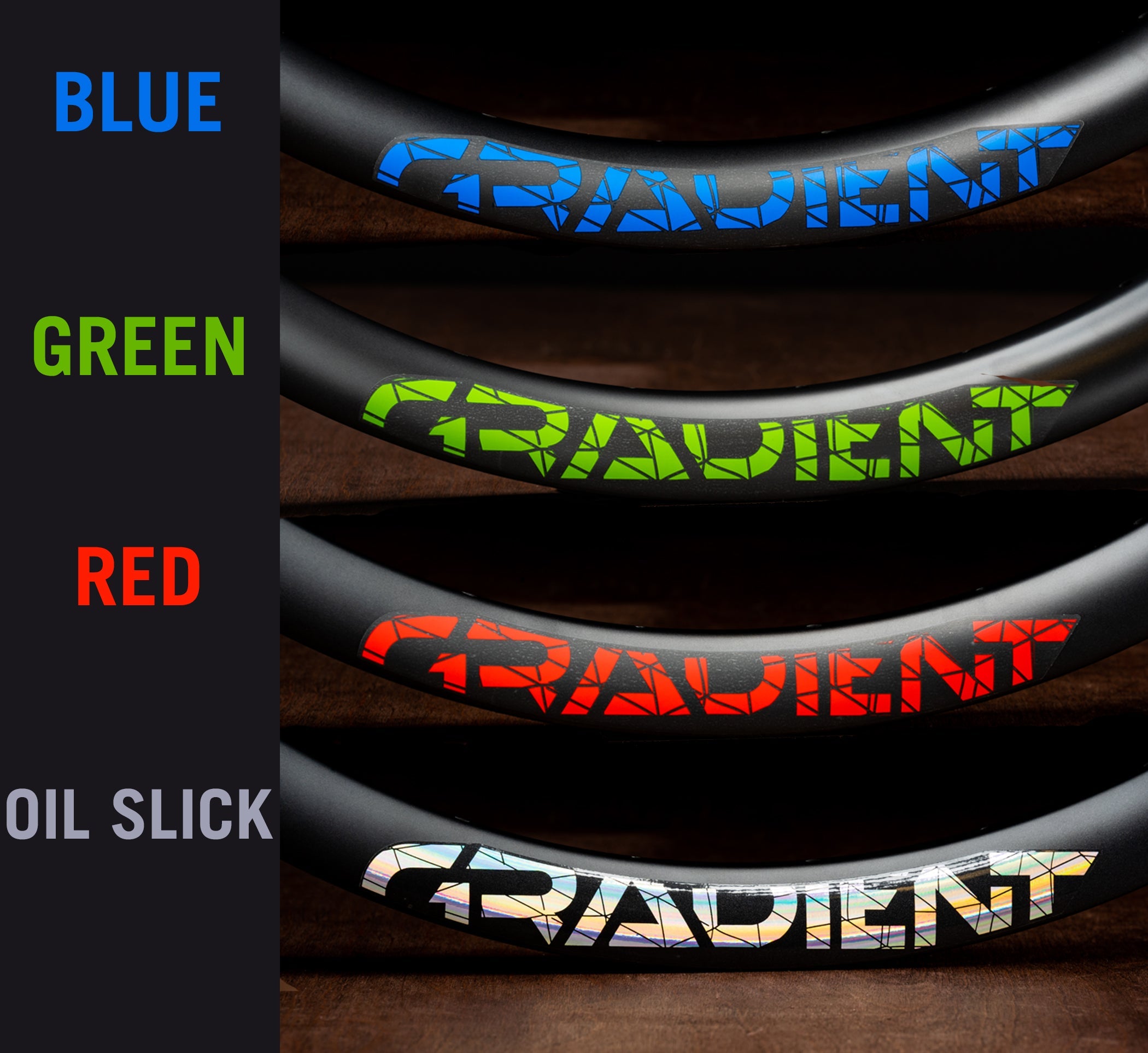 Gradient MTB Rim Decals – Wholesale FSA | Vision